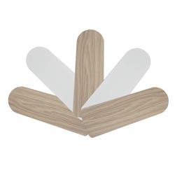 Patriot Lighting® 42" Light Oak/White Ceiling Fan Replacement Blades ...