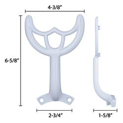 Patriot Lighting® 52" White Ceiling Fan Blade Arms - 5 pcs/set at Menards®