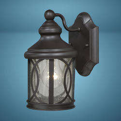 Patriot Lighting® Sterling Forged Bronze Outdoor Wall Light at Menards®