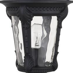 Patriot Lighting® Tomek Black Outdoor Post Light at Menards®