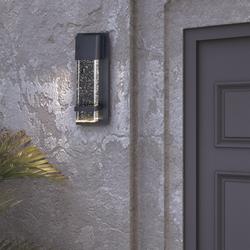 Patriot Lighting® Fritz II Textured Black LED Outdoor Wall Mount at ...
