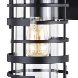 Patriot Lighting® Darnelle Matte Black Outdoor Wall Light at Menards®
