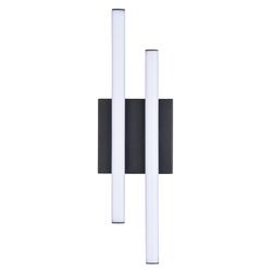 Patriot Lighting® Miranda LED Matte Black Outdoor Wall Light at Menards®