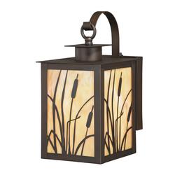 Patriot Lighting® Cattail Burnished Bronze Dusk to Dawn Outdoor Wall ...