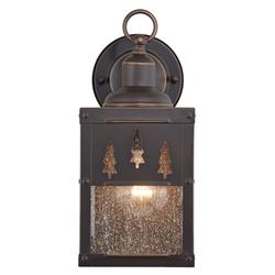 Patriot Lighting® Trees Burnished Bronze Outdoor Wall Light at Menards®