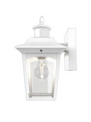 Patriot Lighting® Dualux Eloise II White Motion Sensor Outdoor Security ...