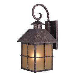 Patriot Lighting® Dayton Iron Patina Outdoor Wall Light at Menards®
