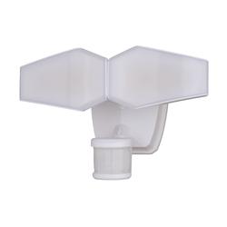 Patriot Lighting® Dualux White LED Dual Head Motion Sensor Synchronize ...