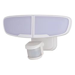 Patriot Lighting® Dualux White Integrated LED Dual Head Motion Sensor ...