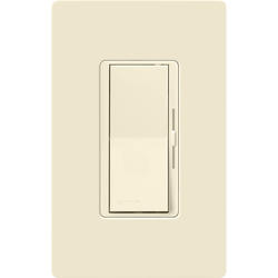 Lutron® Diva® 1000-Watt Incandescent 1-Pole Almond Preset Dimmer Switch ...