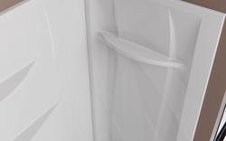Lyons® Wave™ 60"W x 32"D x 59"H White Bathtub Wall Surround (3-Piece ...