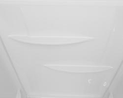 Lyons® Wave™ 60"W x 32"D x 77-1/2"H White Shower with Right Drain (4 ...