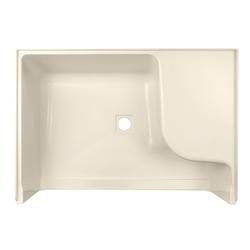 Lyons® Linear™ 48"W x 34"D Biscuit Single Threshold Right Seated Shower ...