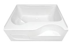 Lyons® Classic Garden™ 54"W x 42"D x 19"H White Above Floor Center ...