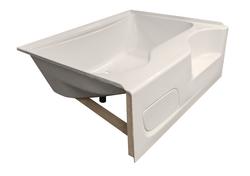 Lyons® Classic Garden™ 54"W x 42"D x 19"H Almond Above Floor Center ...