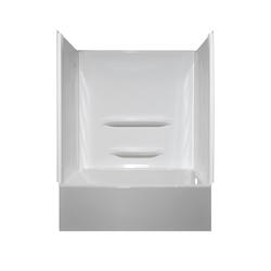 Lyons® Linear™ 60"W x 32"D x 19"H Almond Bathtub with Right Drain at ...