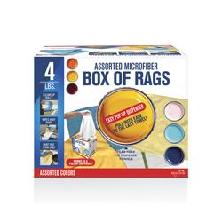MyHome Assorted Microfiber Box of Rags - 4 lbs. at Menards®