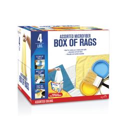 MyHome Assorted Microfiber Box of Rags - 4 lbs. at Menards®