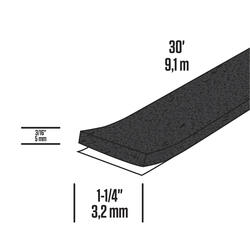 M-D 30' Gray Foam Tape Camper Seal for Camper Shells at Menards®