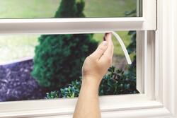 1/2"W x 1/4"H x 17' Long Foam Self-Adhesive Window Weather Strip ...