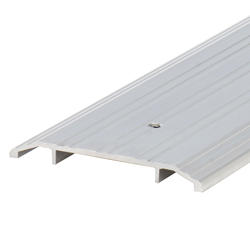 M-D Custom Size Heavy-Duty Fluted Top Commercial Aluminum Threshold 6 ...