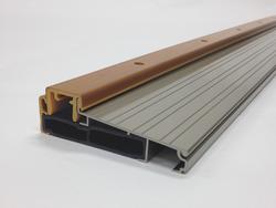 M-D Custom Size Adjustable Height Satin Nickel Aluminum Threshold 4-9/ ...