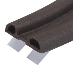 3/8"W x 7/32 H" x 17' Long P EPDM Rubber Self-Adhesive Window Weather ...