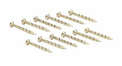 M-D Building Products® Satin Brass 1-1/4" Floor Trim Fasteners at Menards®