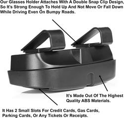 Lebogner® Car Visor Sunglasses Holder at Menards®