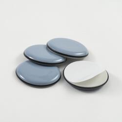 Magic Sliders® 1-1/2" Gray Self-Adhesive Furniture Sliders - 4 Pack at ...