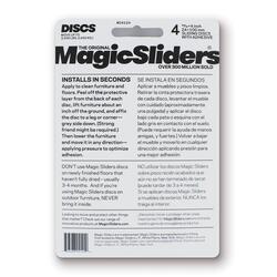 Magic Sliders® 4" Gray Self-Adhesive Furniture Sliders - 4 Pack at Menards®