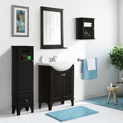 MagickWoods 26"W x 17-1/8"D Concord Collection Vanity and White Vanity ...