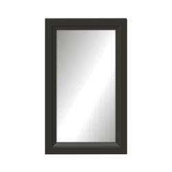MagickWoods Keyport 16-3/8"W x 27"H Dark Chocolate Framed Mirror at ...