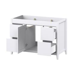MagickWoods Elements Covello 48"W x 21-5/8"D Alpine White Vanity ...
