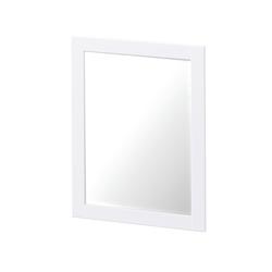 MagickWoods Elements Covello 24"W x 30"H Alpine White Framed Mirror at ...
