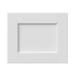 KLËARVŪE Cabinetry® 12" x 10" Laholm™ White Recessed Drawer Front at ...