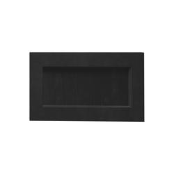 KLËARVŪE Cabinetry® 18" x 10" Laholm™ Black Recessed Drawer Front at ...