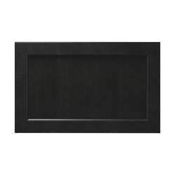 KLËARVŪE Cabinetry® 24" x 15" Laholm™ Black Recessed Drawer Front at ...