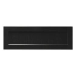 KLËARVŪE Cabinetry® 30" x 10" Laholm™ Black Recessed Drawer Front at ...