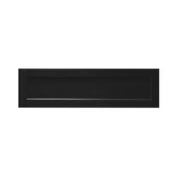 KLËARVŪE Cabinetry® 36" x 10" Laholm™ Black Recessed Drawer Front at ...