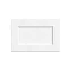 KLËARVŪE Cabinetry® 15" x 10" Laholm™ White Recessed Drawer Front at ...