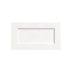 KLËARVŪE Cabinetry® 18" x 10" Laholm™ White Recessed Drawer Front at ...