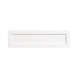 KLËARVŪE Cabinetry® 36" x 10" Laholm™ White Recessed Drawer Front at ...