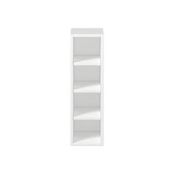 KLËARVŪE Cabinetry® 9" W x 30" H Laholm™ White Open Cabinet/Wine Rack ...