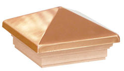 Maine Ornamental® 4 x 4 Cedar Base Pyramid Post Cap at Menards®