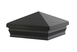Maine Ornamental® 4 x 4 Black Composite High Point Post Cap at Menards®