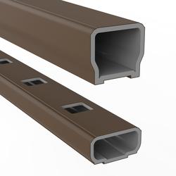 UltraDeck® Classic 36" x 8' Walnut Preassembled Composite Railing Panel ...