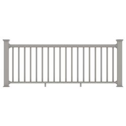 UltraDeck® Classic 36" x 8' Driftwood Preassembled Composite Railing ...