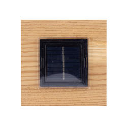 Patriot Lighting® Nova Paintable/Stainable Solar LED Post Cap Landscape ...