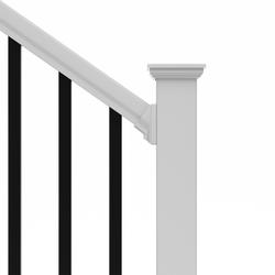UltraDeck® Classic 36" x 6' Piano Composite Stair Rail Kit at Menards®